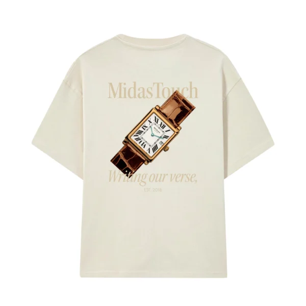 CAMISETA MIDAS TOUCH WATCH OFF WHITE – Pontal Store